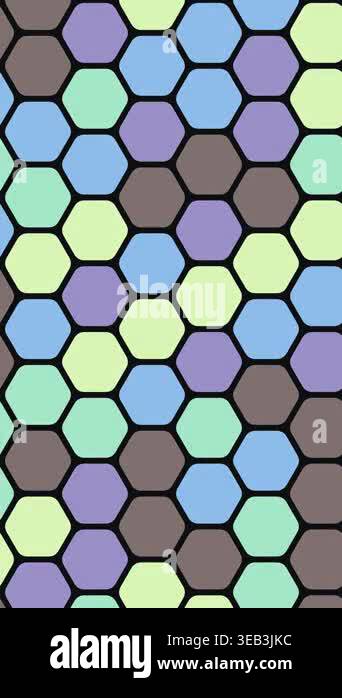 Professional Tech Background with Animated Minimalist Circular Cell ...