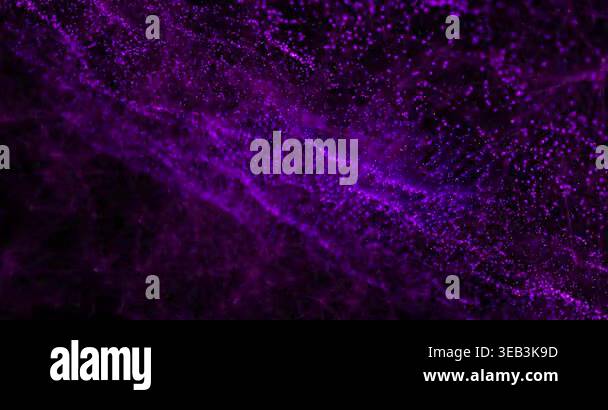 Animation of purple mesh moving on seamless loop. Colour, shape ...