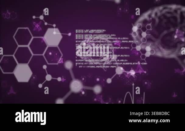 Scientific data processing and brain activity animation over molecular ...