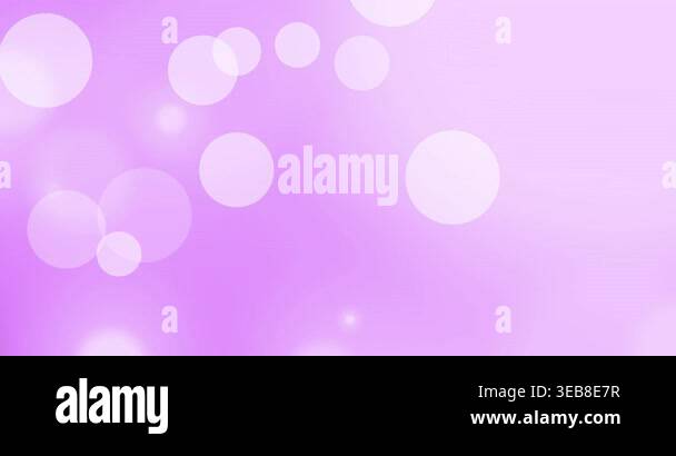 Animation of dots over violet background. Colour, shape, light and ...