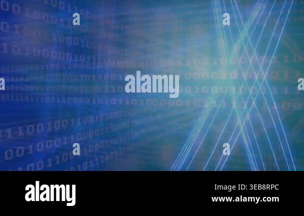 A digital target over a computing matrix on a black background. Global ...