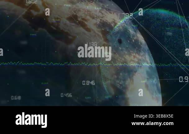 Camera initiating zooming to Earth, revealing shell, nodes linking ...