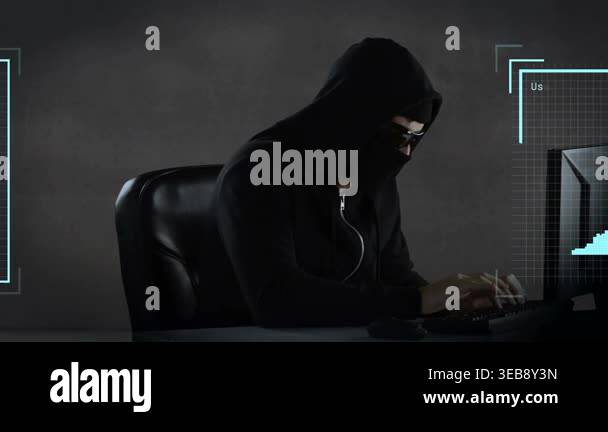 Multiple profile icons and hand holding a smartphone against caucasian ...