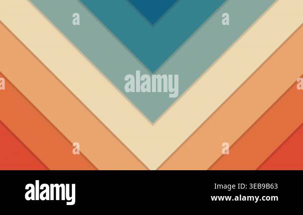 Animation of orange, yellow and green chevron pattern. pattern, shape ...