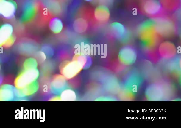 Blur circles. Lens flare. Defocused purple blue neon colorful round ...