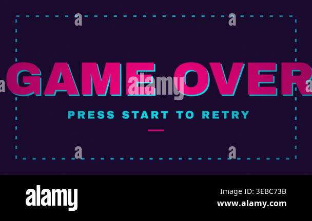 Animated Happy Birthday text with colorful geometric shapes on a dark ...