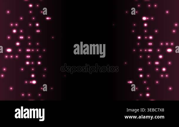 Dark purple abstract glowing circle lights video animation Stock Video ...