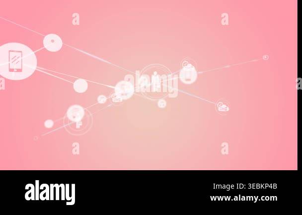 This is a blank pink background with copy space. It can be used for ...