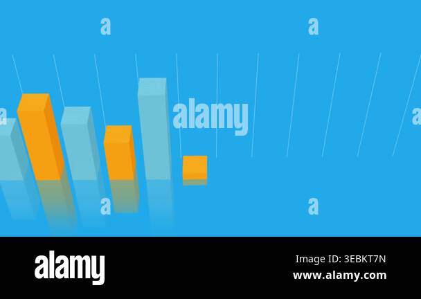 Animation of you win text over colorful background. Global social media ...