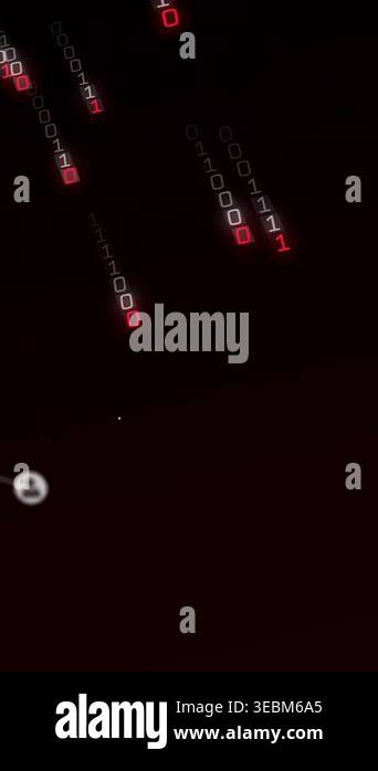 Vertical video: Glow dot sparking user nodes moving inward, linking ...