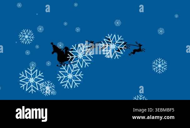 Animation of falling covid text covid cells over red background ...