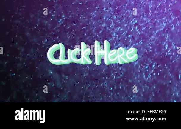 Animation of start text over shapes on blue background. Social media ...