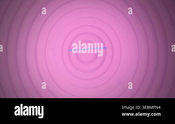 Animation of colourful shapes over circles on pink background. Shapes ...