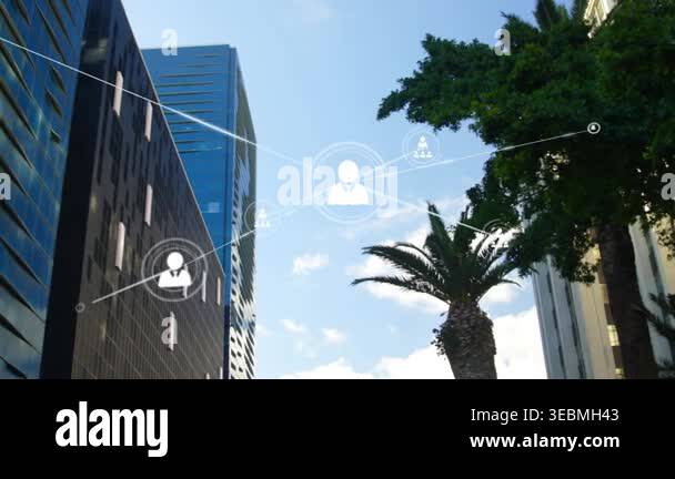 This technology network provides a beautiful and calming sky in the ...