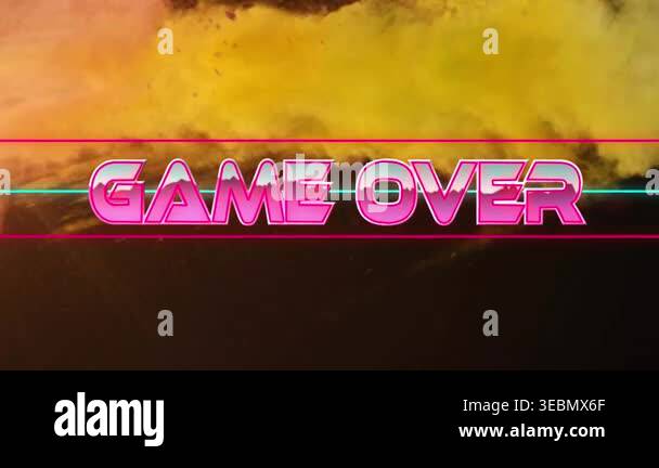 Animation of press christmas text over press. Video game entertainment ...