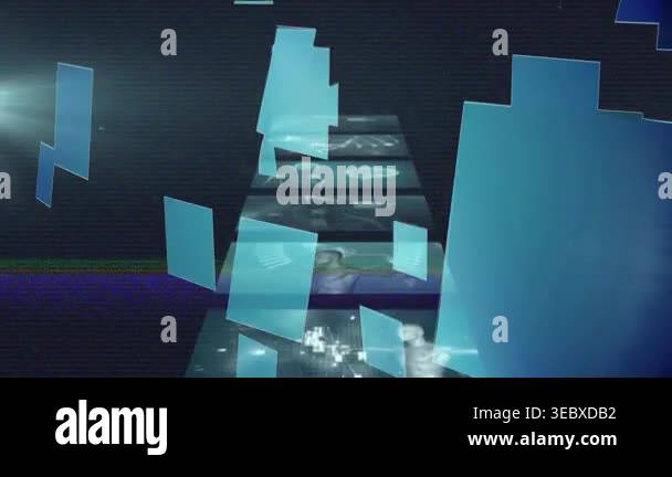 Animation of sale text in retro speech bubble. Medical research and ...