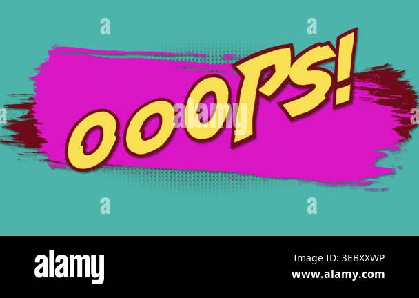 Animation of comic speech bubbles with comic sound effects texts. Comic ...