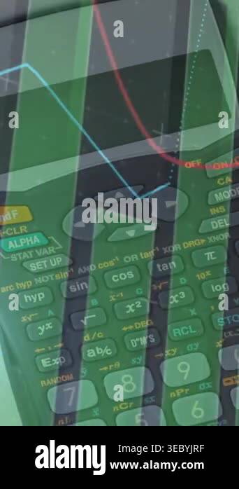 Vertical video: Calc sitting while live data causing market overlay ...