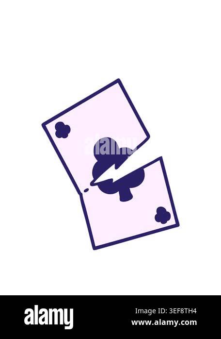 stretching up animation of tattoo in traditional style of a torn card ...