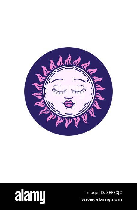 sales flash animation of traditional style drawing of a sun Stock Video ...