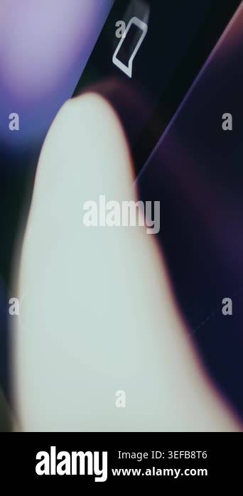 Digital app interface with animated Like reactions triggered by user ...