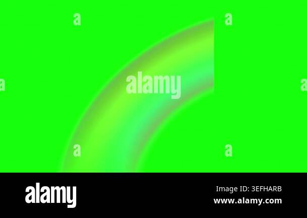 Rainbow arch animation on green screen background for video editing ...