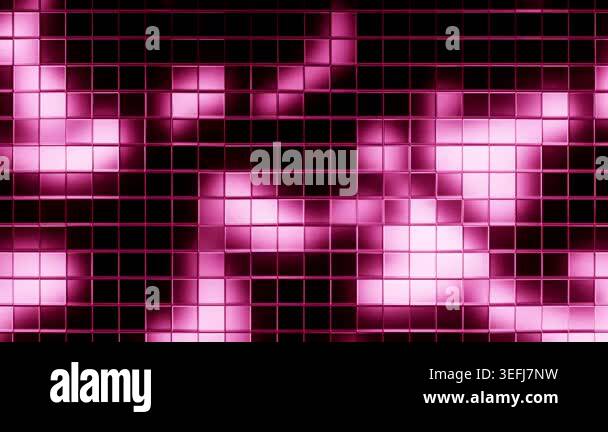 Pink Glass Tile Animated Background Stock Video Footage - Alamy