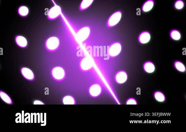 Abstract background with glowing purple lights and lens flares ...