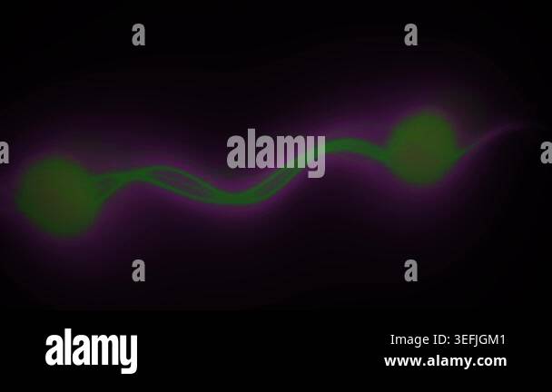 Microscopic view of glowing cells Stock Video Footage - Alamy
