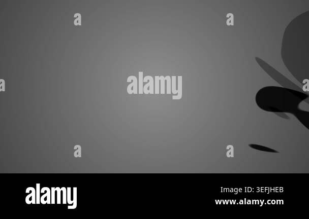 Gray background with a white circle Stock Video Footage - Alamy