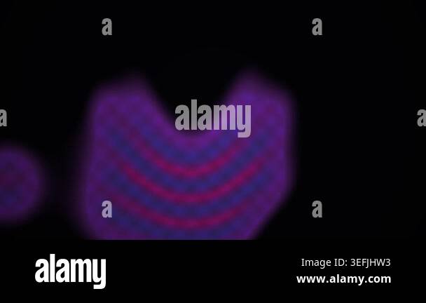 Microscopic purple cells on black Stock Video Footage - Alamy