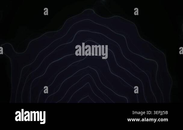 Abstract background featuring smooth glowing light waves moving in a ...