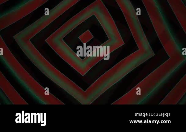A mesmerizing abstract video featuring a repeating geometric pattern ...