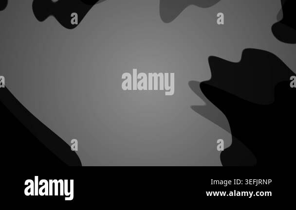 A dynamic abstract grayscale camouflage pattern with organic shapes and ...