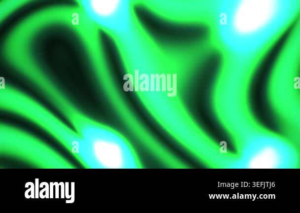 Glowing green abstract light design Stock Video Footage - Alamy