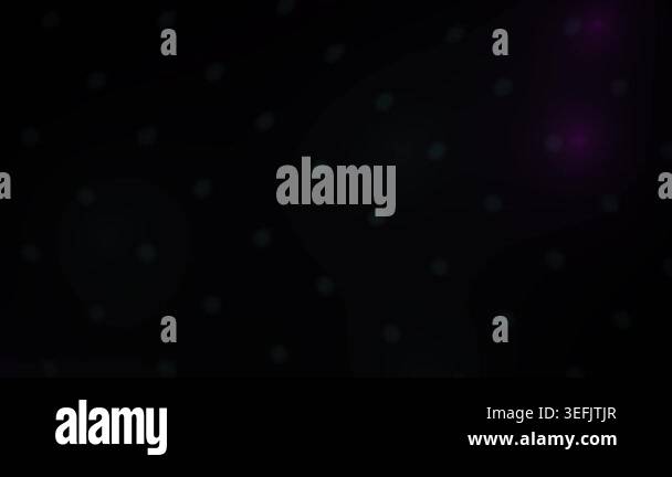 Glowing dots on black background animation Stock Video Footage - Alamy