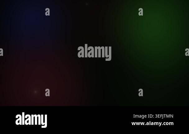 Glowing green light in dark background Stock Video Footage - Alamy