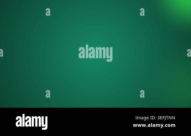 Green background with light effect animation Stock Video Footage - Alamy