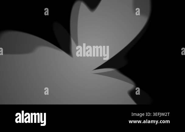 Grey abstract shapes on black background Stock Video Footage - Alamy