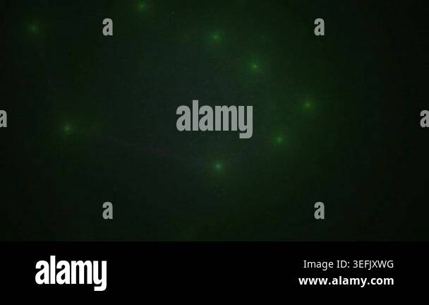 Dark background with green lights Stock Video Footage - Alamy