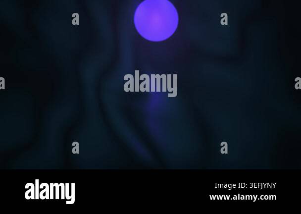 A dark, abstract background featuring a blurred purple light bulb with ...