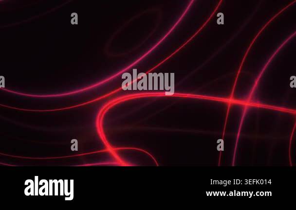 Mesmerizing abstract background featuring flowing red light trails ...