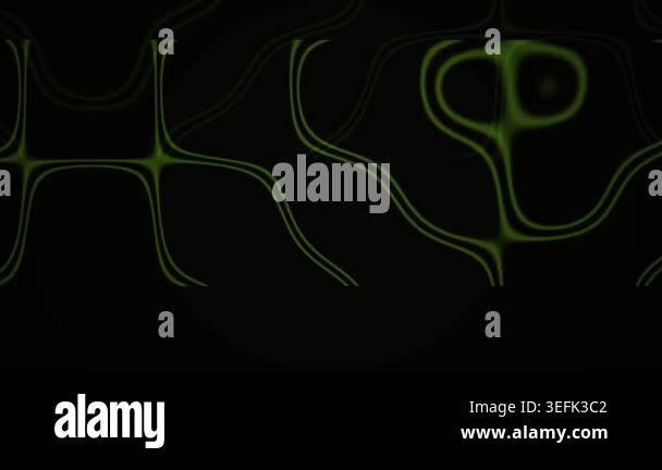 Glowing neon lines on black background Stock Video Footage - Alamy