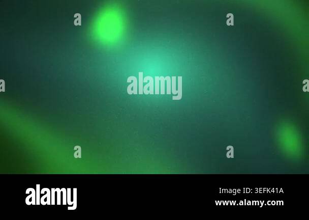 Glowing green lights on dark background Stock Video Footage - Alamy