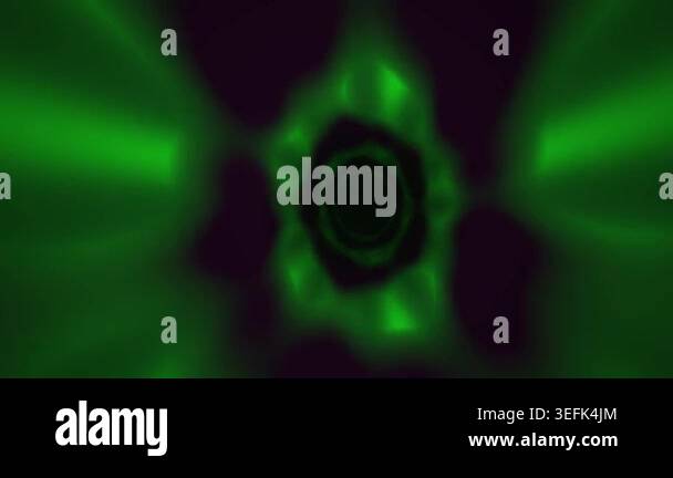 Green light rays emanating from a circle Stock Video Footage - Alamy