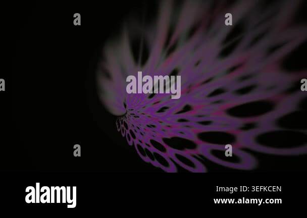 A dark background featuring glowing purple geometric patterns and ...