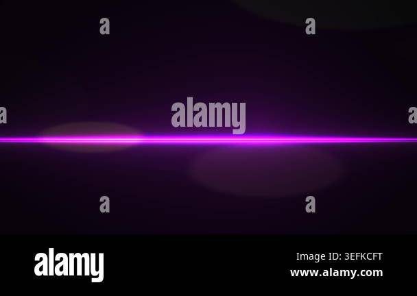 Abstract purple light flare transition effect on a dark background ...