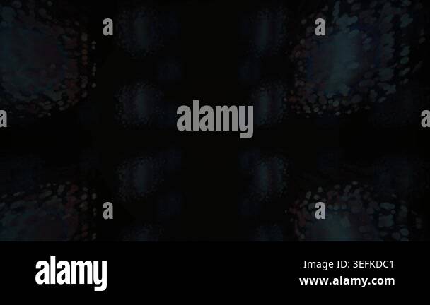 Blurry blue spots on a black background Stock Video Footage - Alamy