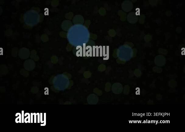 Glowing dots on black background animation Stock Video Footage - Alamy