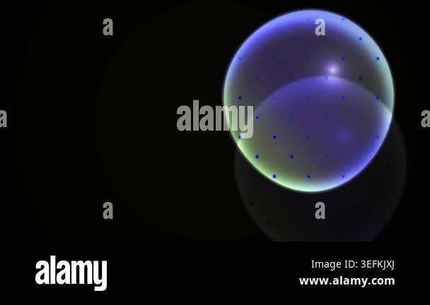 Glass marbles on black background Stock Video Footage - Alamy